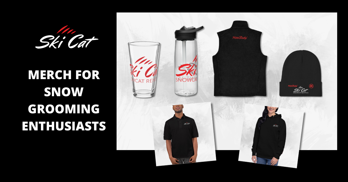 Merch for Snow Grooming Enthusiasts | Ski Cat Co Shop
